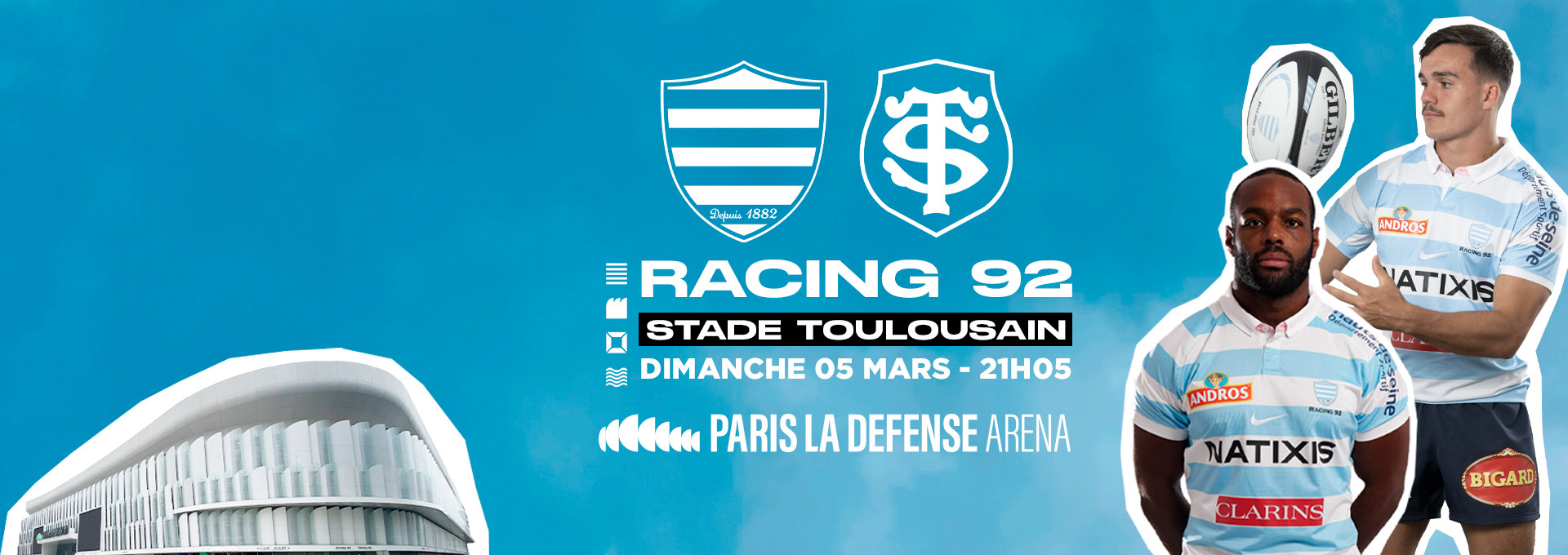 Tentez de gagner une expérience incroyable lors du match Racing 92 vs ...