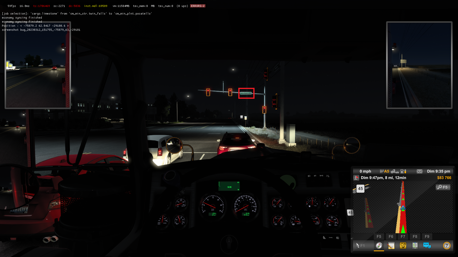 [Idaho DLC] Clipping signs with traffic lights [207899, 207898] - SCS Software