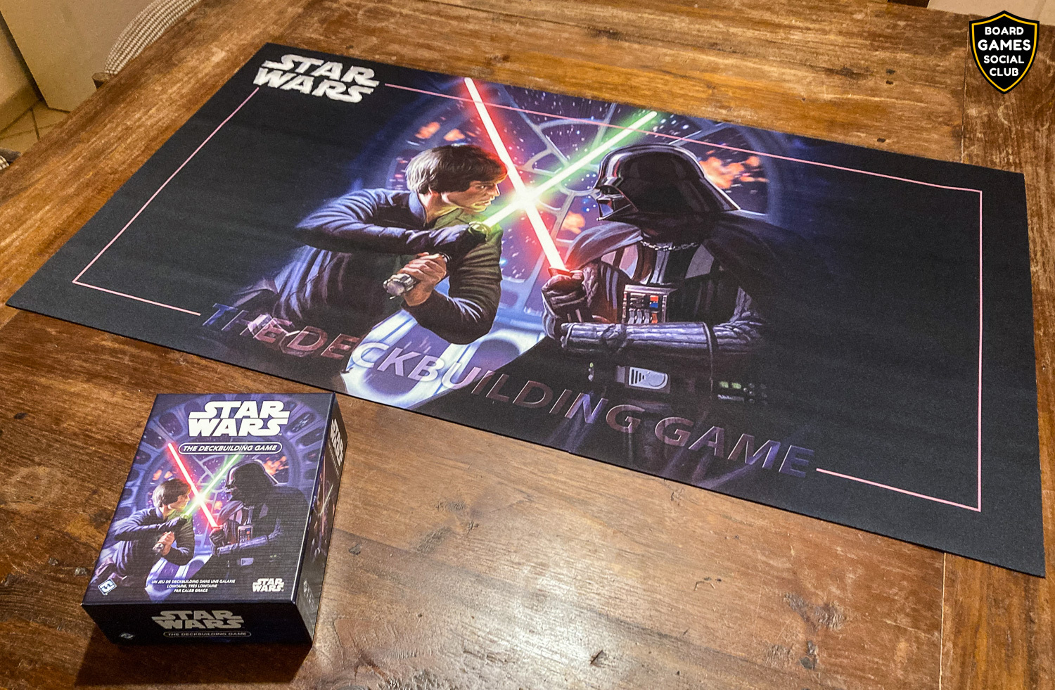 My friend's fan made board | Star Wars: The Deckbuilding Game