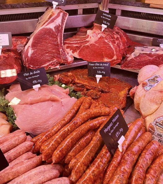 Carnets de notes : Boucherie PETIT Rayon barbecue : viande locale ...