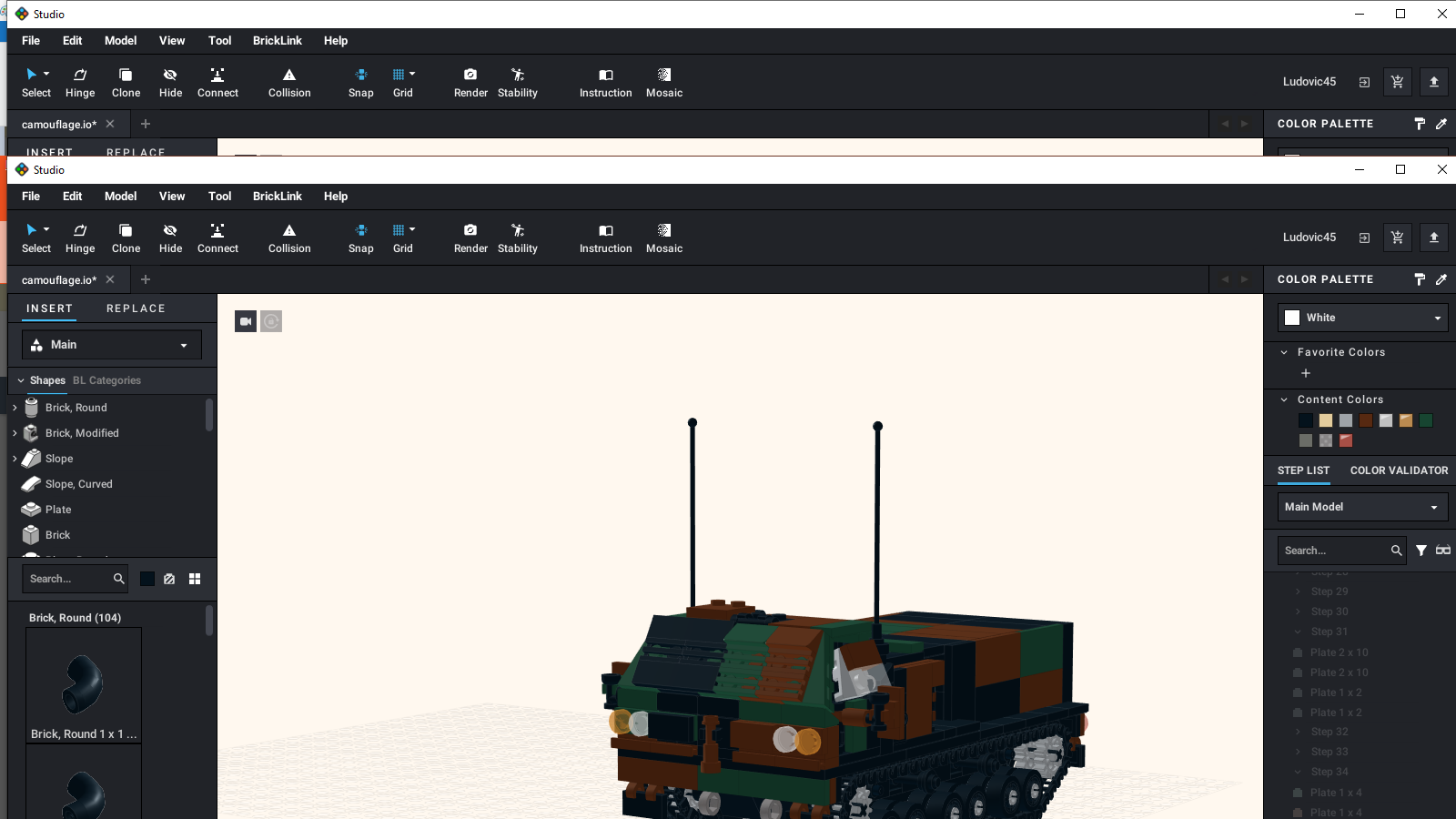 LEGO MOC M270 MLRS by Yellow.LXF | Rebrickable - Build with LEGO