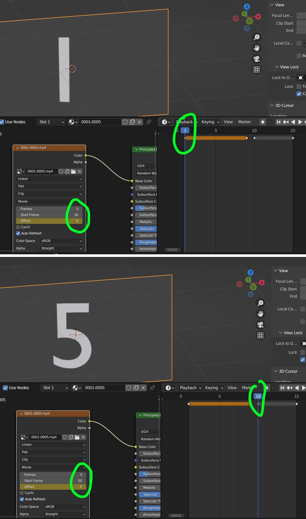 texturing - 2d face animation for 3d mesh going crazy - Blender Stack ...