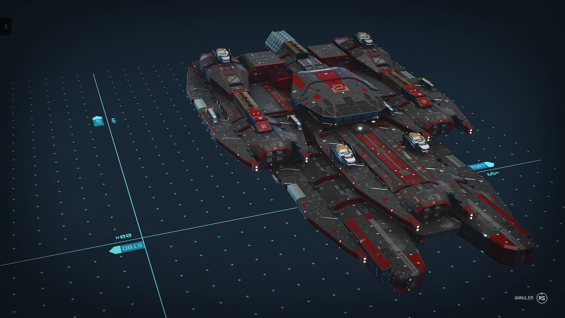 Deimos warship, the S.S Anubis (inspired) : r/Starfield
