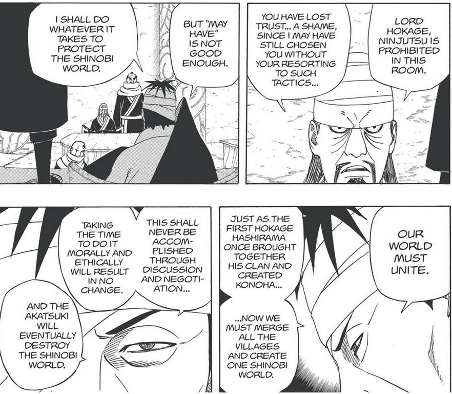 Where was Danzo in the first part? : r/Naruto