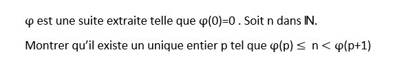 Suite extraite et sommation par paquets — Les-mathematiques.net