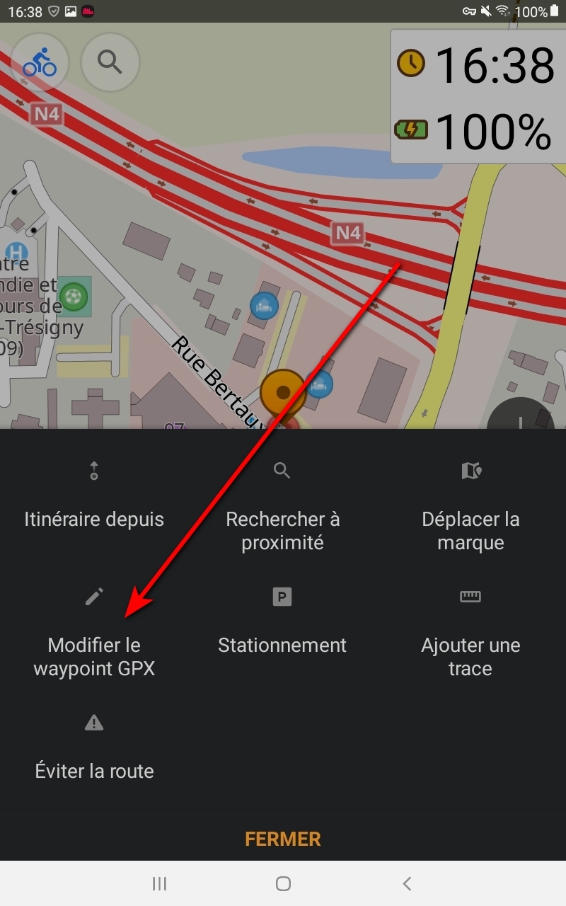 Affiche des drapeaux/favoris