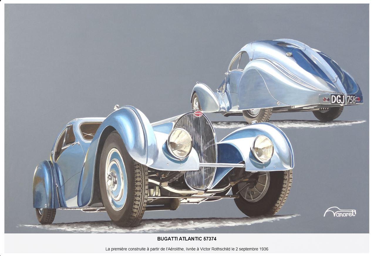 Construisez la Bugatti Atlantic type 57 SC au 1/8 IXOcollections full ...