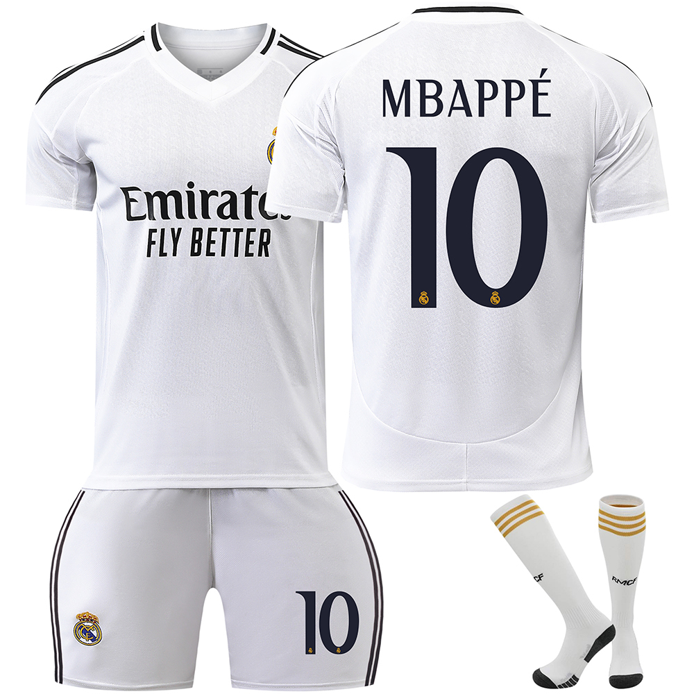 Echipament Sportiv Copii Real Madrid Mbappe Tricou de Fotbal - eMAG.ro