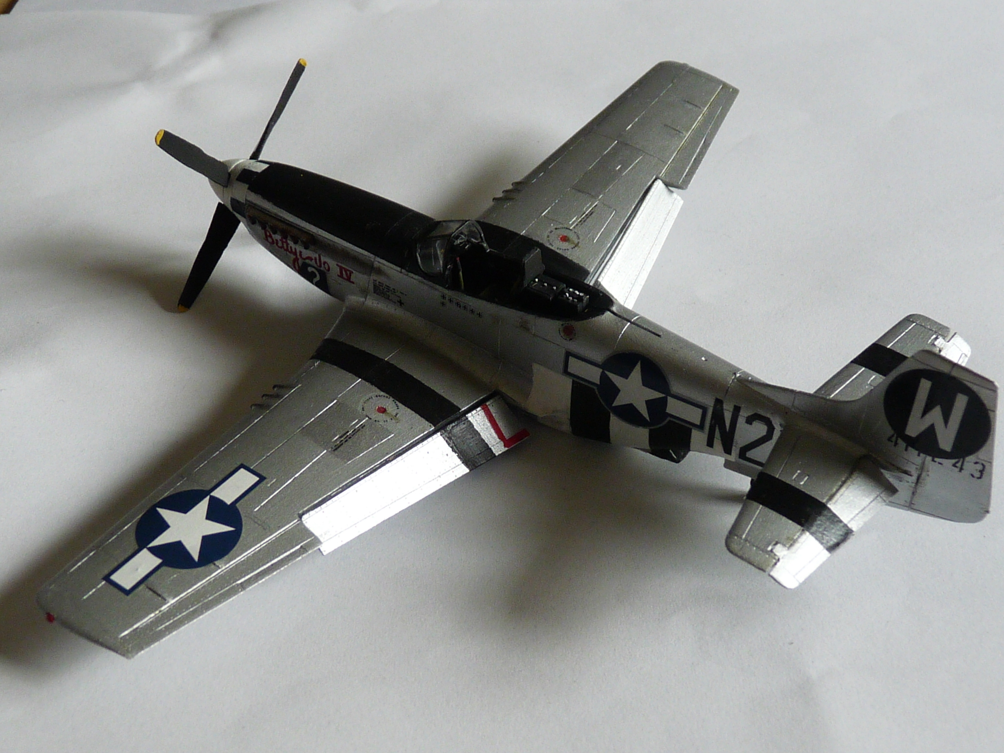 1/72 Tamiya P 51 D Mustang Maj Samuel WICKER 383 FS 364 Fighter Group ...