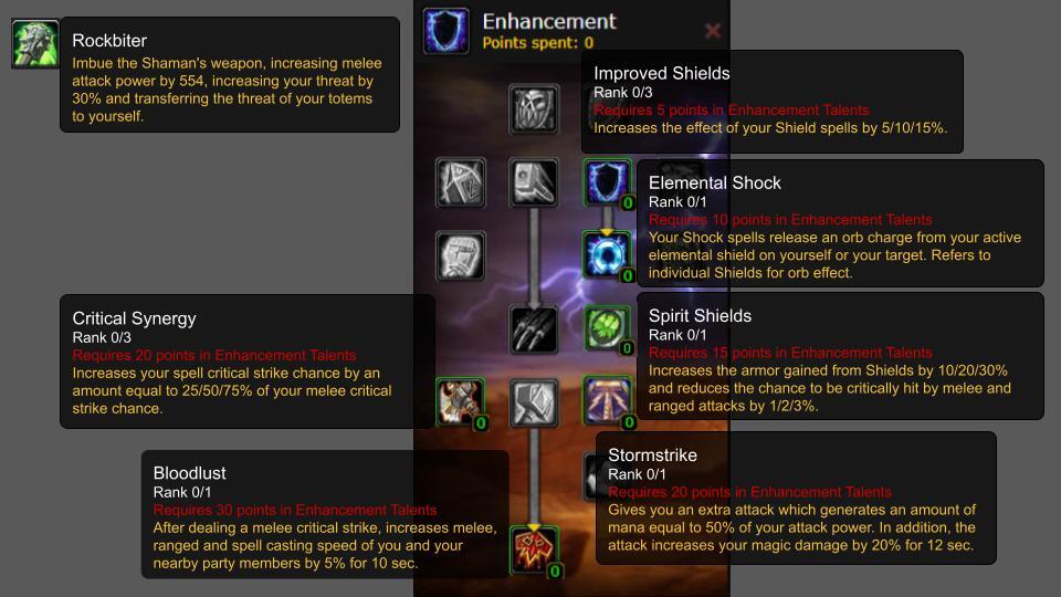 Shaman NEW Talent Trees [with screenshots] - Turtle WoW