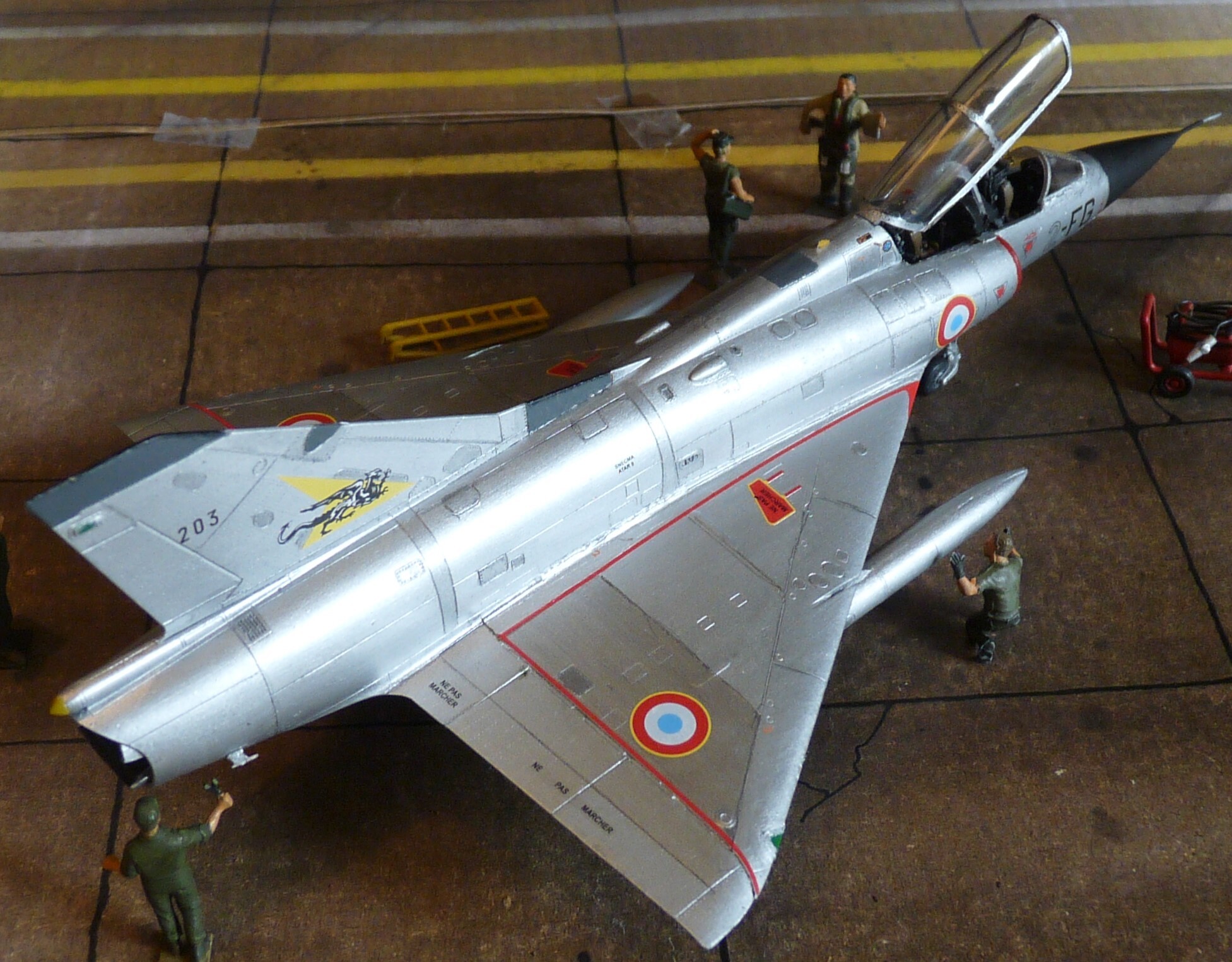 Modelsvit Mirage IIIB Escadron de Chasse Fighter Squadron 2/2 Cote d'OR ...