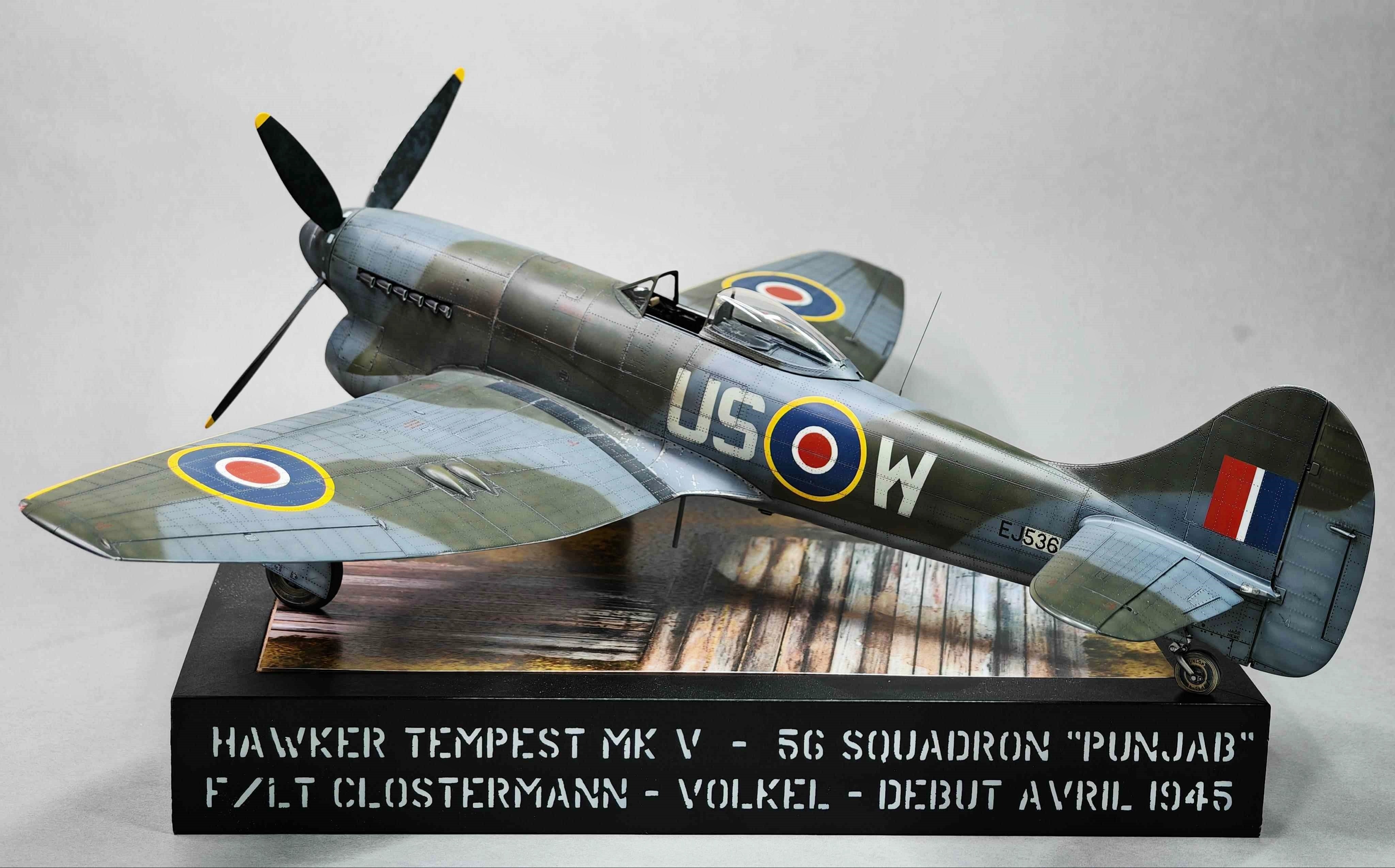 Tempest Mk.V “Hi-Tech” 1/32 Special Hobby - P.CLOSTERMANN but not the ...