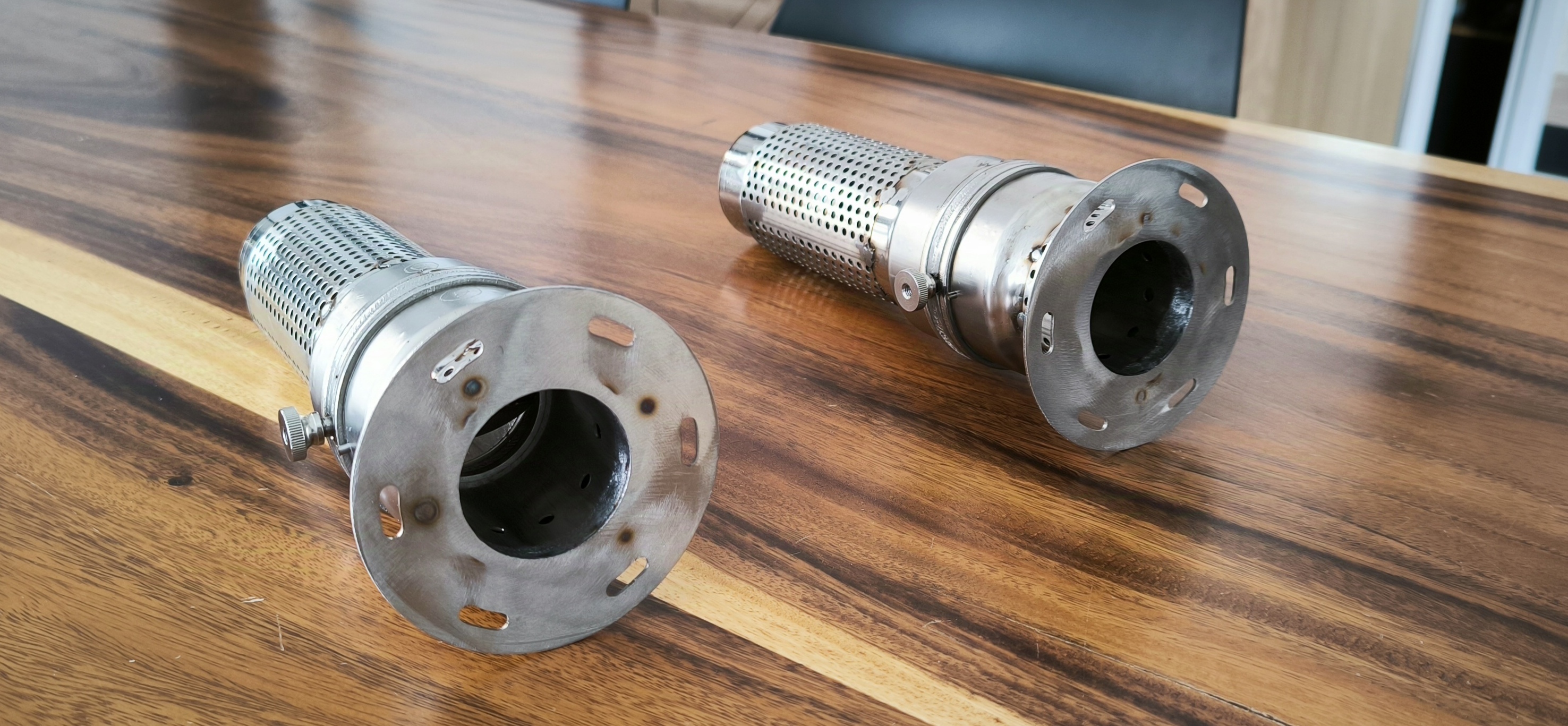 Fabrication d'une nouvelle ligne d'échappements fat bob