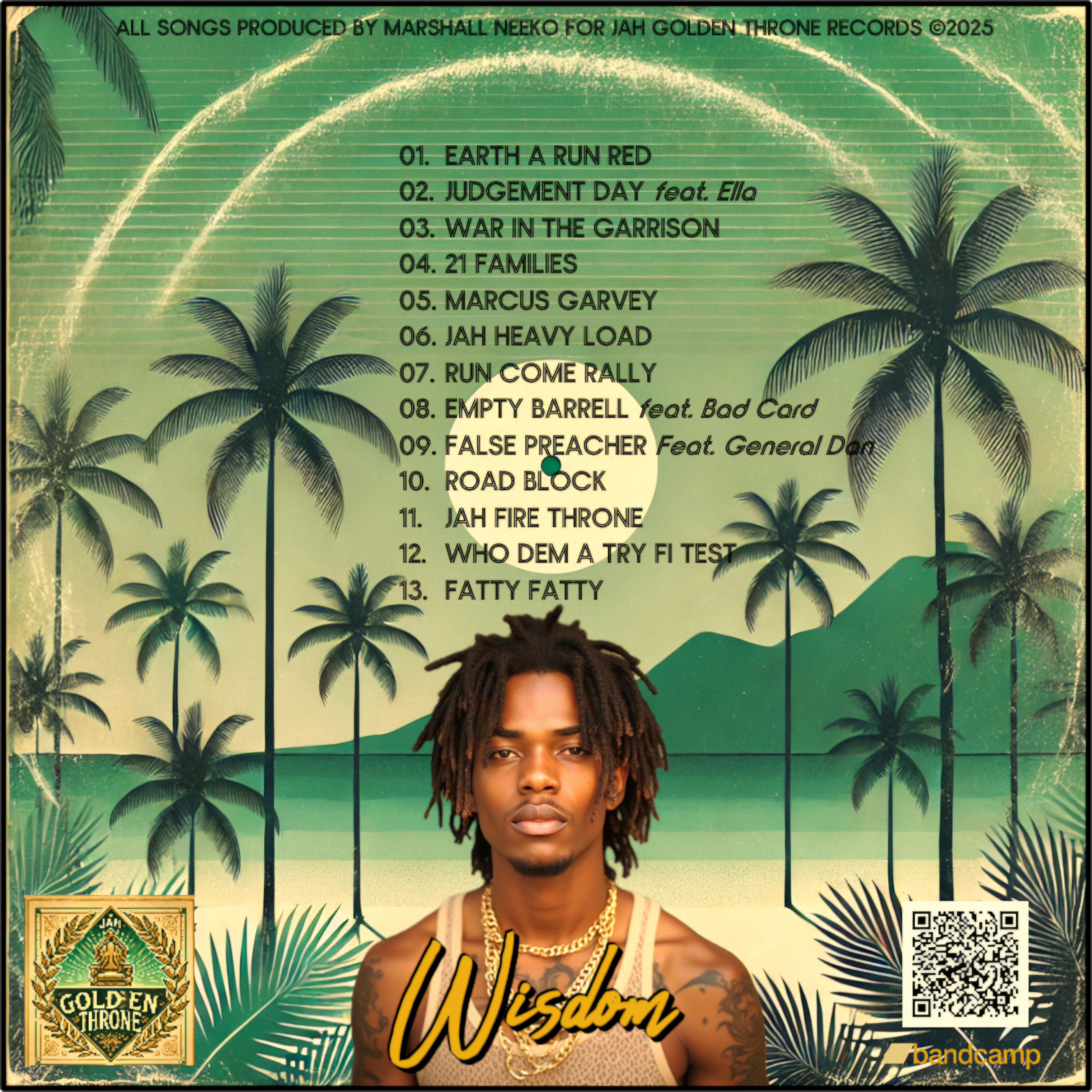 Lenzo - Wisdom (Jah Golden Throne Records) Álbum 2025 | Download on ...