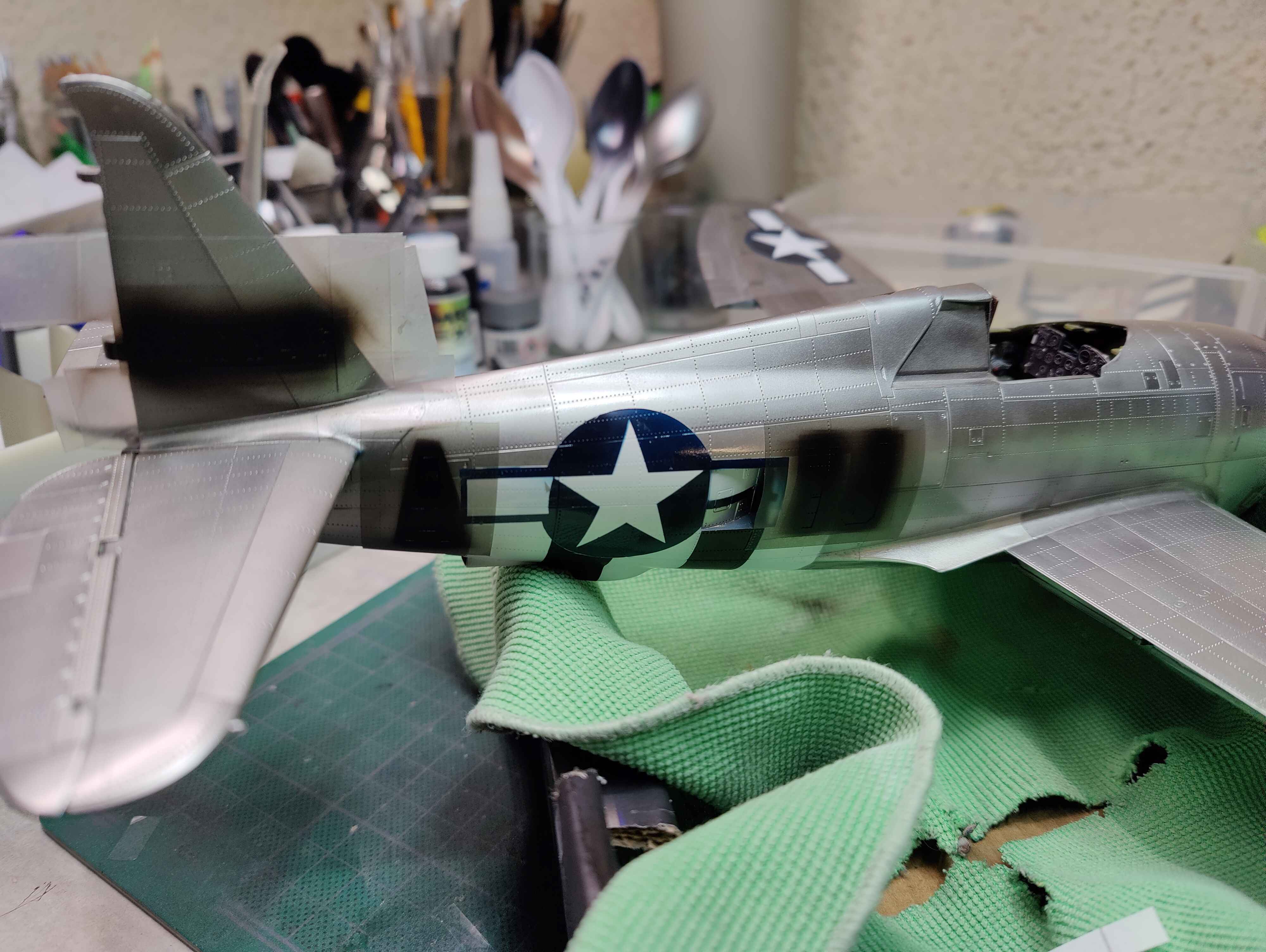 P-47D Thunderbolt Razorback - TRUMPETER - 1/32 - “Lonesome Polecat IV ...