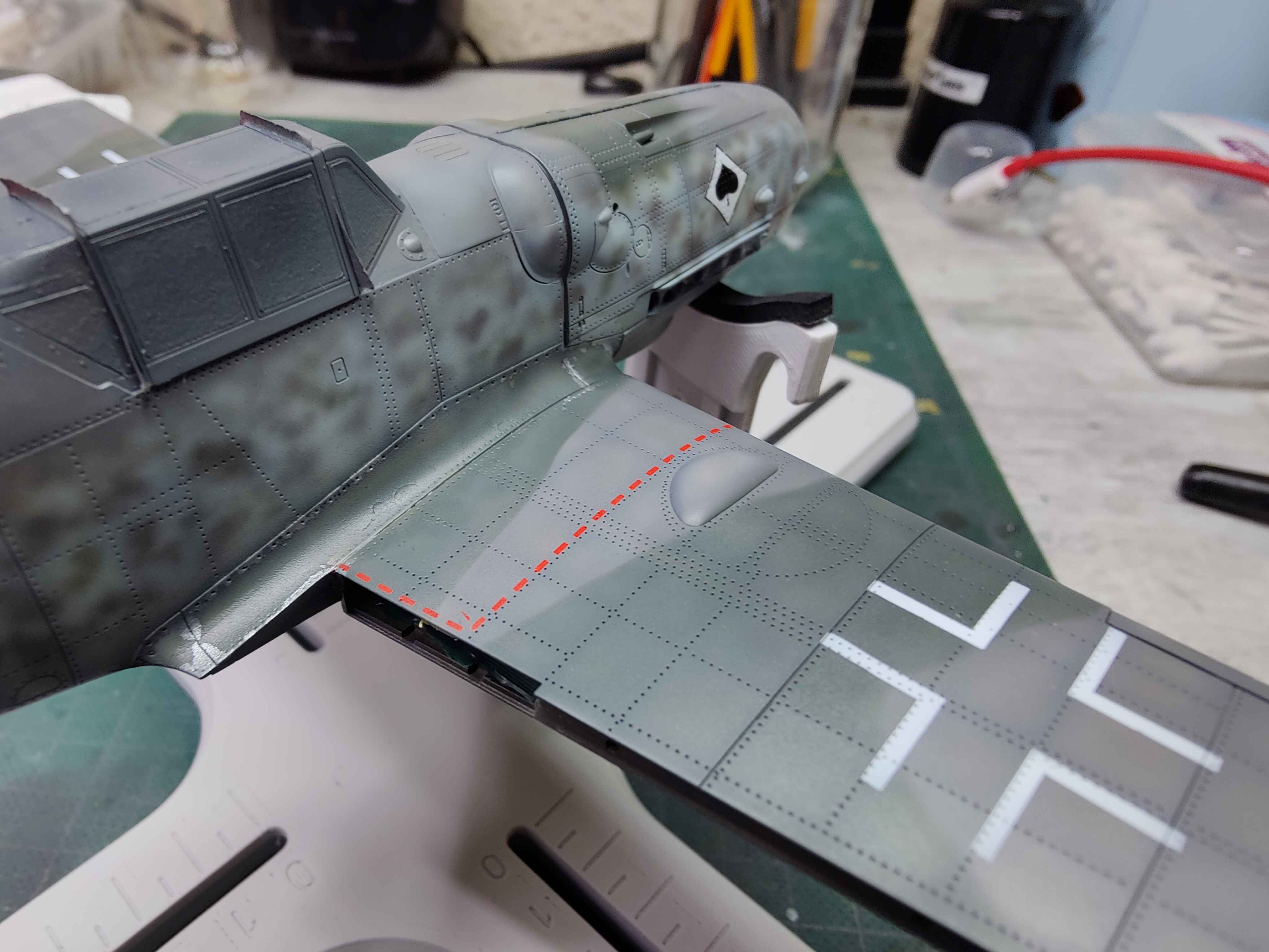 Bf 109 G-6/U2 - 6./JG 53 - Border Model 1/35 - Page 6 - Works in ...
