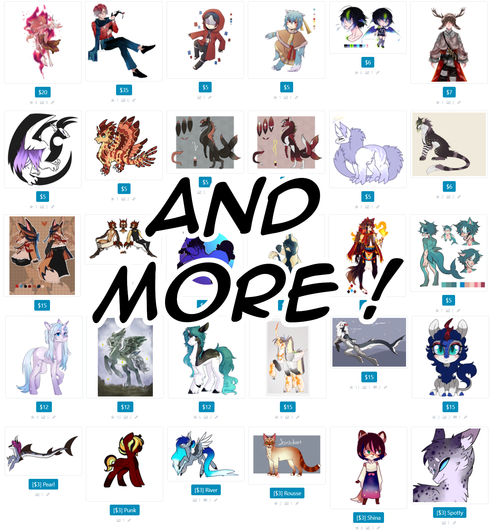 Clearing Out My Toyhouse - All Characters For Sale on Toyhouse